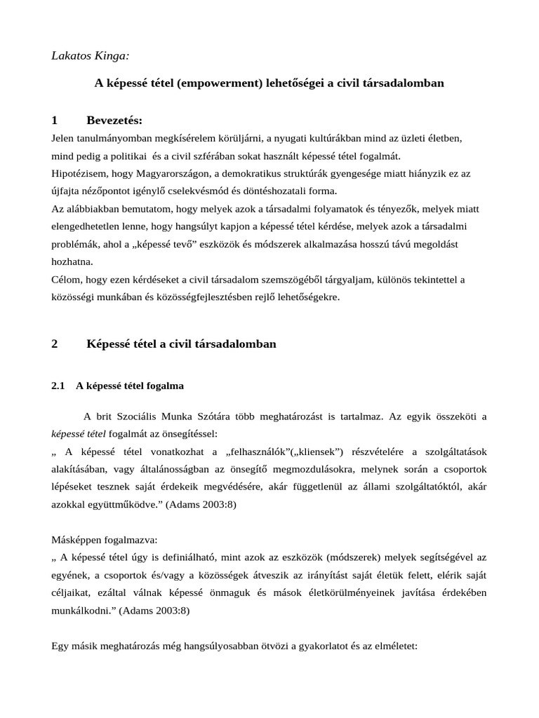 Civil Szemle Cikk Final Honlapra | PDF