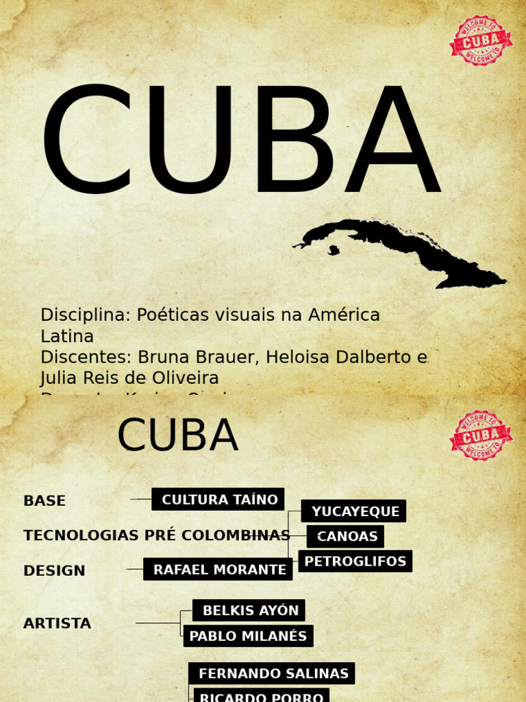 Apresentação - CUBA | PDF