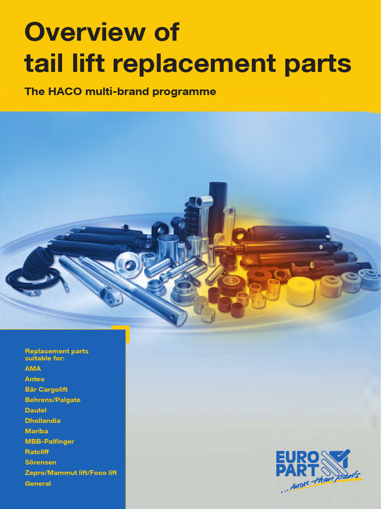 EUROPART Inter Catalog Tail Lift Parts 2014 EN | PDF | Nut (Hardware ...