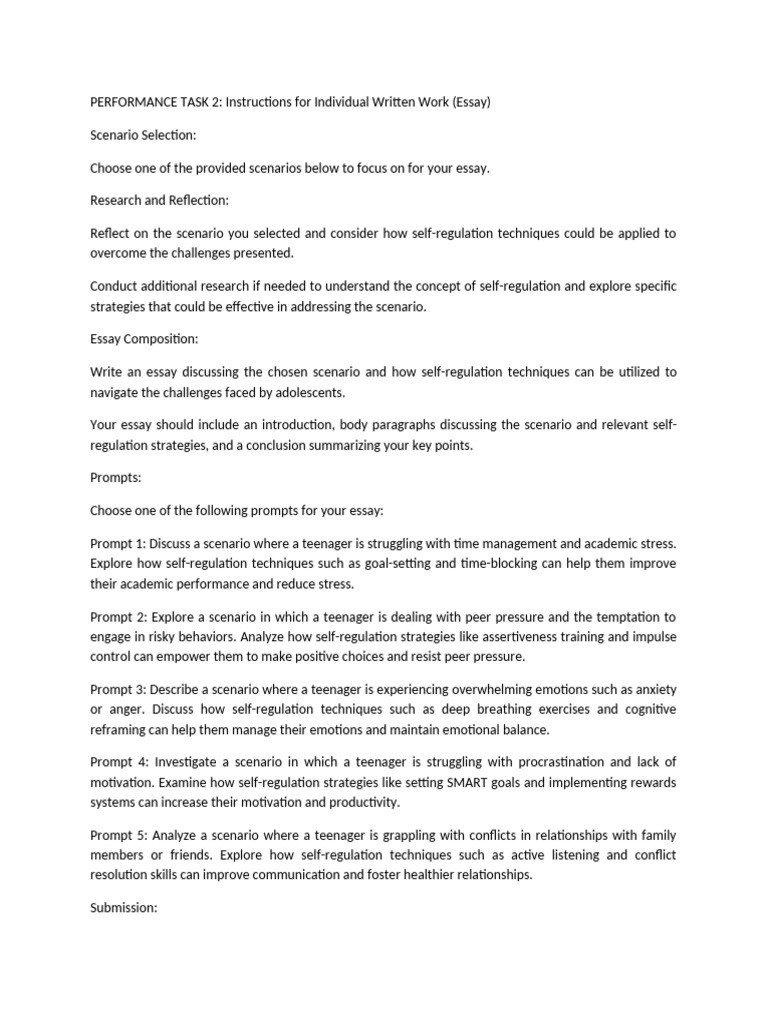 Alternative Task | PDF