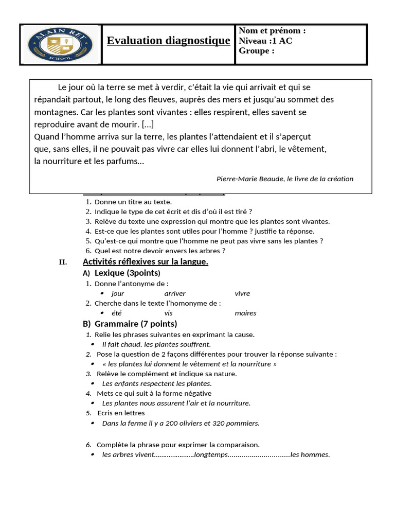 Examen Prova Ce6 World | PDF