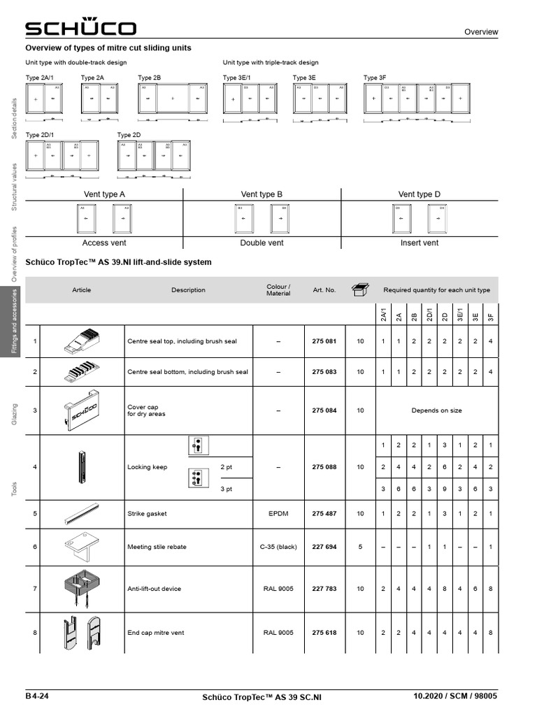 B04 00000 Beschlaege Und Zubehoer | PDF