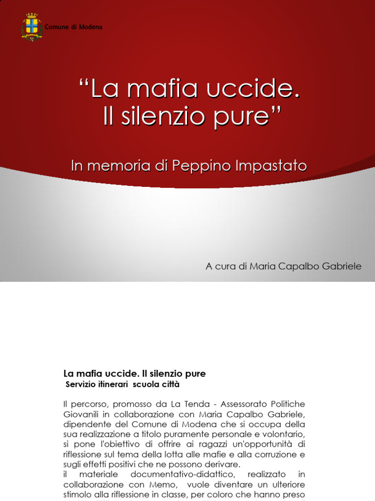 Mafia Italiana | PDF