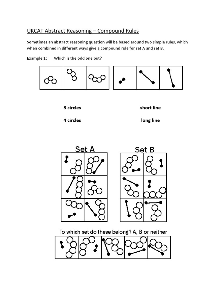 Abstract Reasoning Compound Rules | PDF | Angle | Elementary Geometry