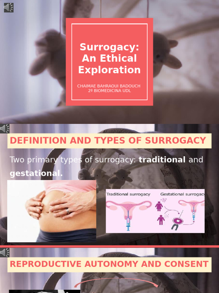 Surrogacy - An Ethical Exploration 2 | PDF