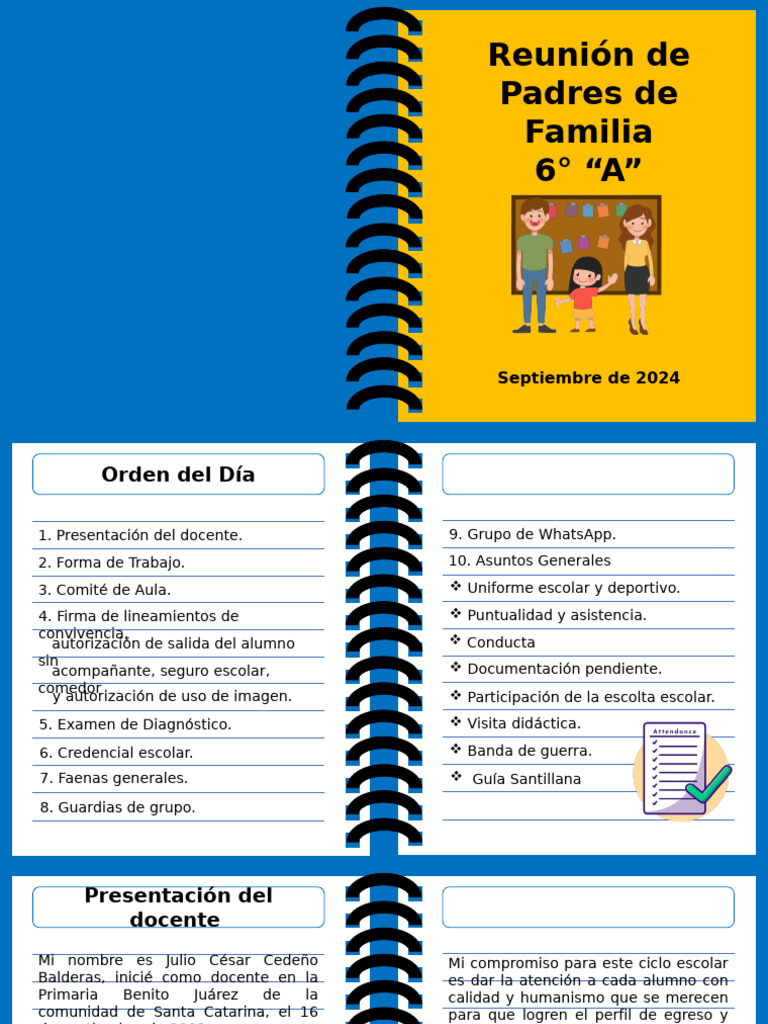Reunion de Padres | PDF
