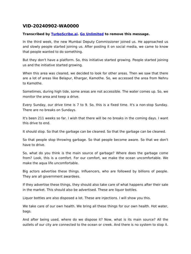 Interview Script | PDF