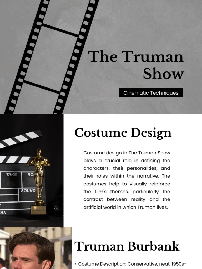 The Truman Show Revision | PDF