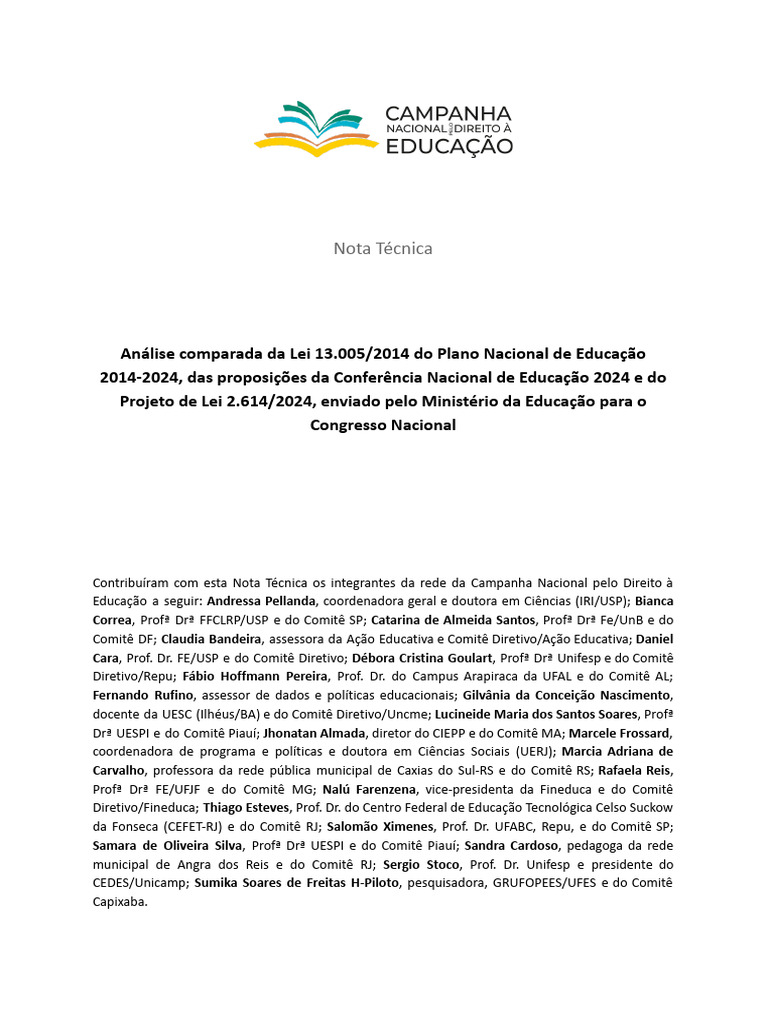 PNE2025-2035 NTComparativa PL2614-2024 07 01 | PDF
