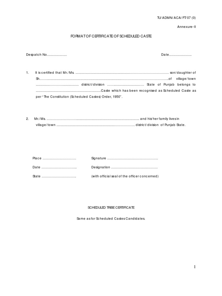 Format Of Certificates Pdf Affidavit Notary Public