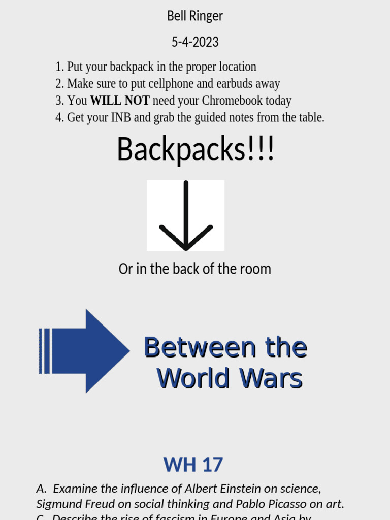 Unit+9 6+ +the+Interwar+Period | PDF