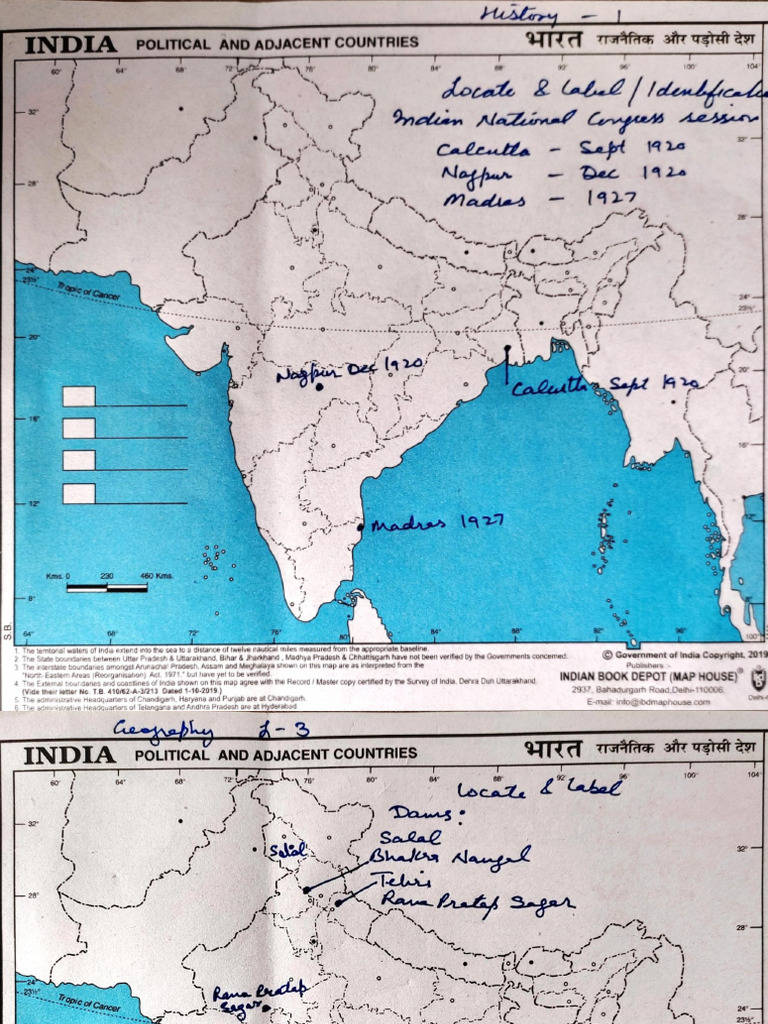 Map 10th Class-1 | PDF