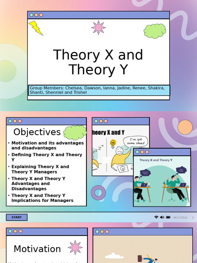 Theory X and Theory Y Presentation | PDF