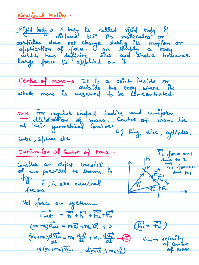 ROtational Motion | PDF