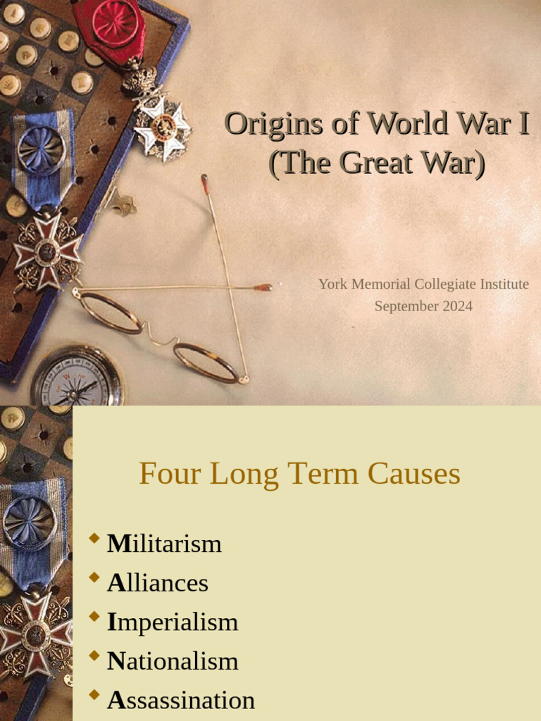 Tnt Causes of World War i | PDF