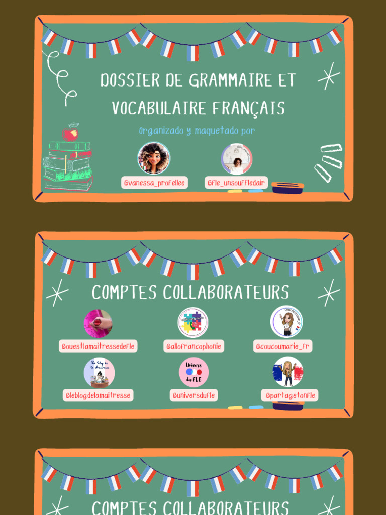 Dossier Grammaire Et Vocabulaire ?? PDF | PDF