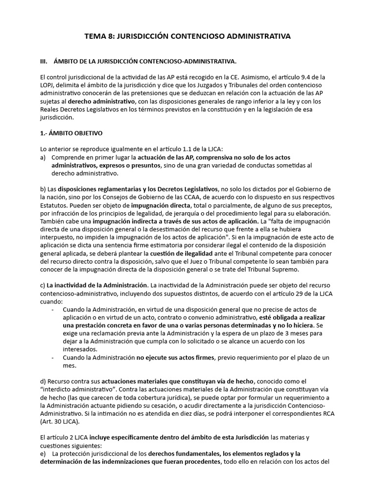 Wuolah Free TEMA 8 Administrativo Gulag Free | PDF