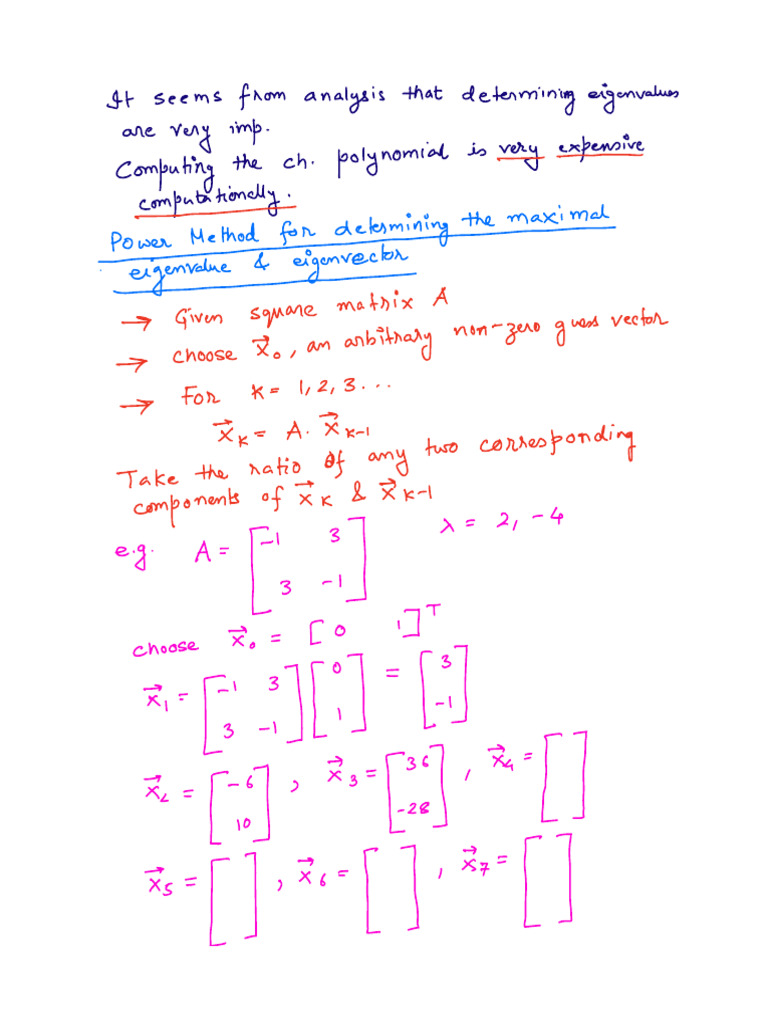 Eigenvalues & Root Finding Techniques | PDF