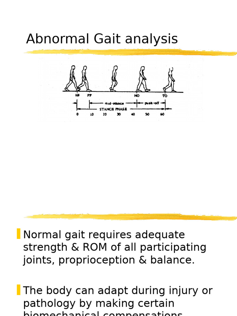 Abnormal Gait | PDF