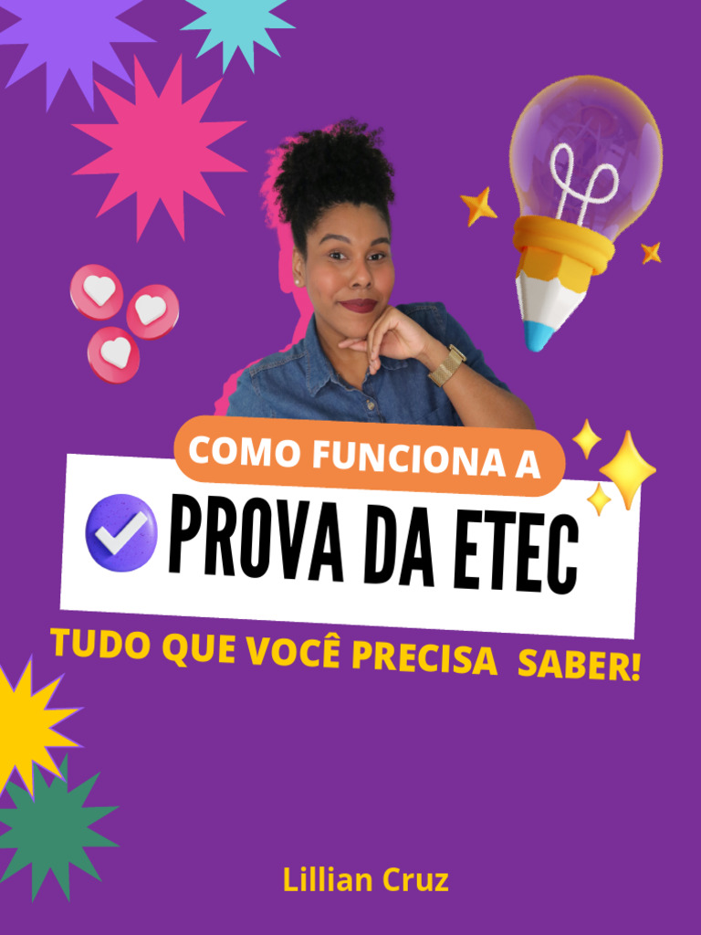Prova Da Etec - Tudo Que Você Precisa Saber | PDF