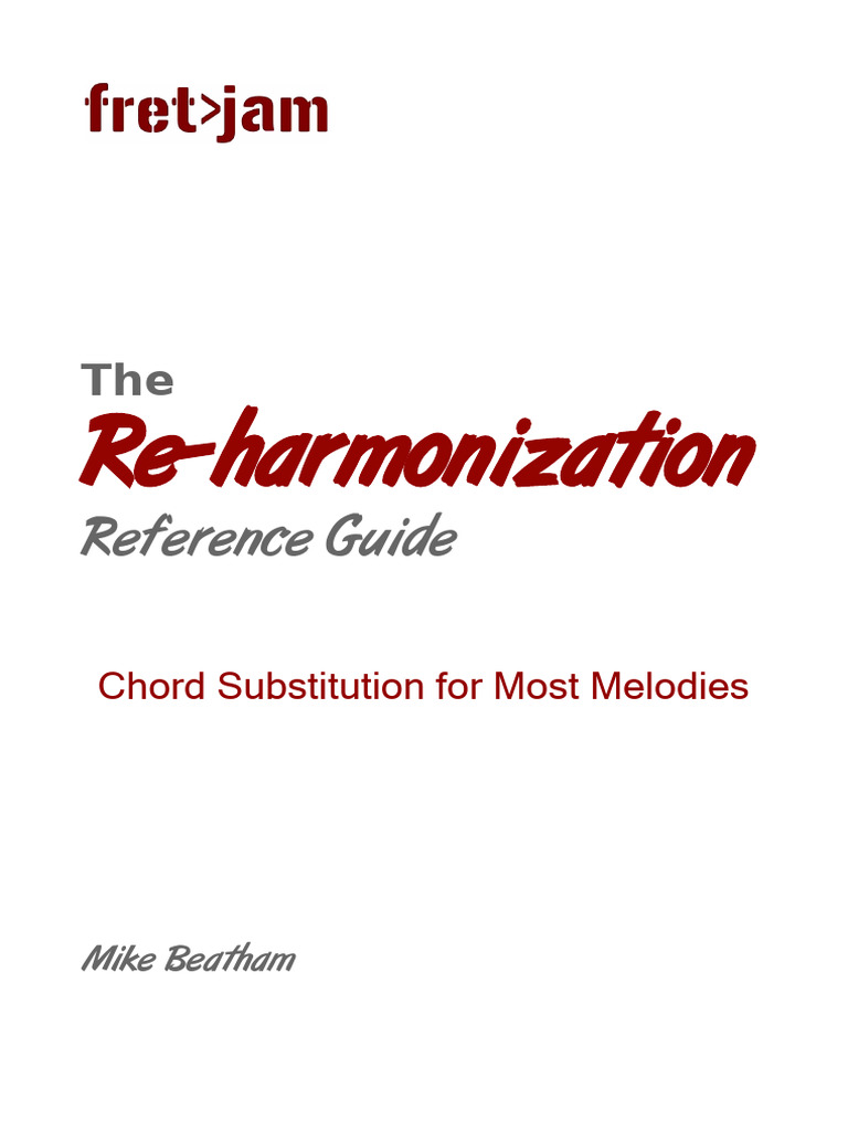 Reharmonization Reference Guide | PDF