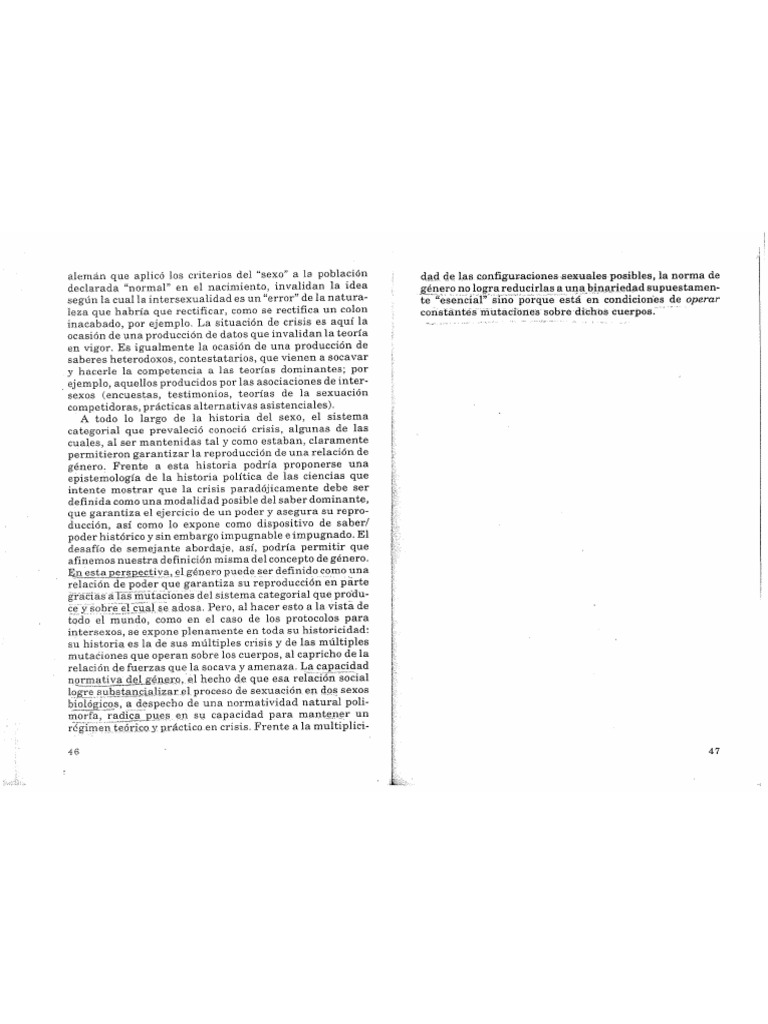Dorlin (2008) - Sexo, Género y Secualidades. Introducción A La Teoría ...