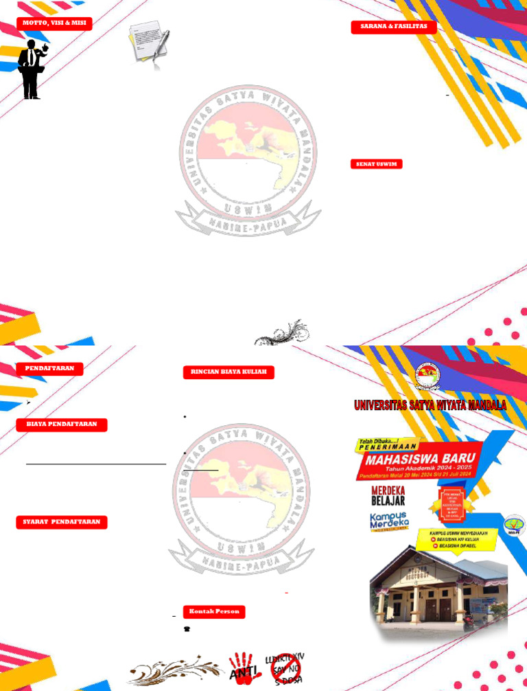 Brosur Maba Uswim 2024 | PDF