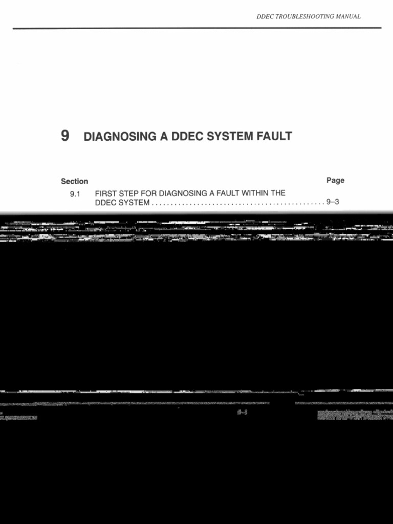9 - Diagnosing A DDEC System Fault | PDF