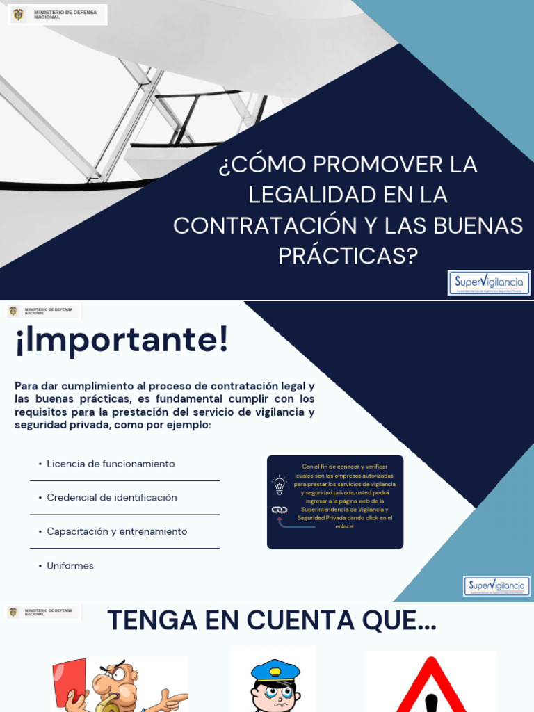 ¿Cómo Promover La Legalidad en La Contratación y Las Buenas Prácticas | PDF