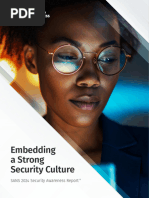 SANS Security Awareness Maturity Model | PDF | Computer Security | Security