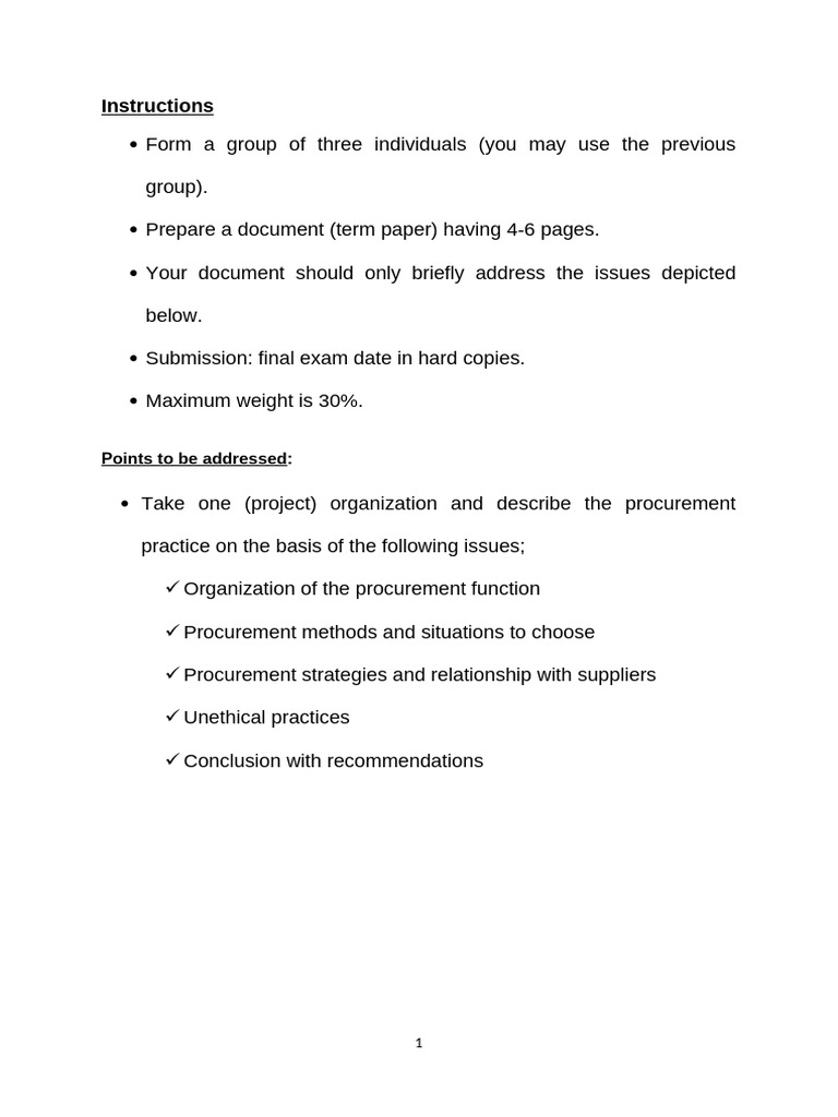 PPCM Assignment | PDF