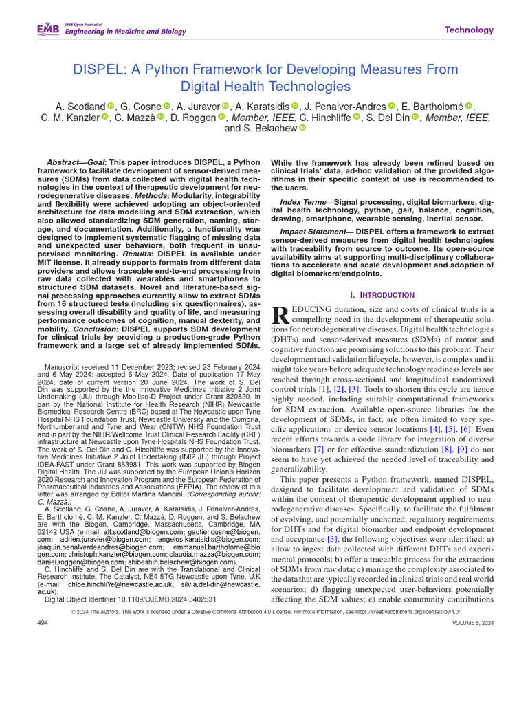 DISPEL: Python Framework for SDMs | PDF | Library (Computing) | Object Oriented Programming
