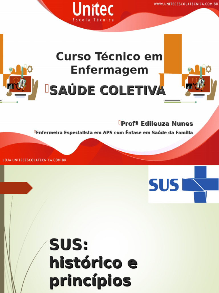 Aula 2 - Histórico e Princípios Do SUS | PDF