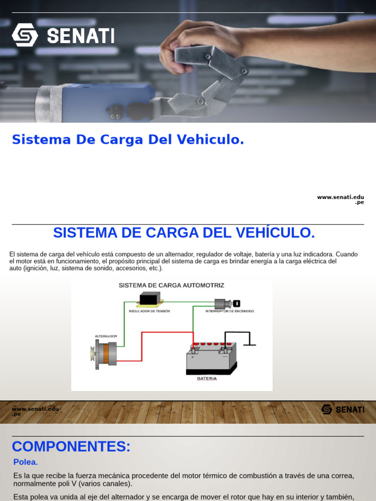 Sistema de Carga Del Vehiculo. | PDF | Ingenieria Eléctrica | Inductor