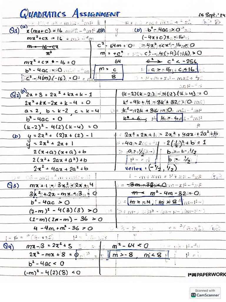 Math Assignment #1 | PDF