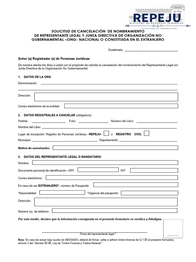 Formulario-de-Solicitud | PDF