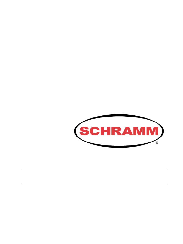 Schramm T685WS-C Parts Manual | PDF