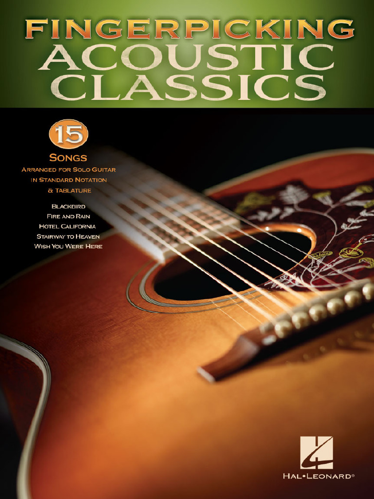 Fingerpicking Acoustic Classics | PDF | Songs Written | Pop Rock