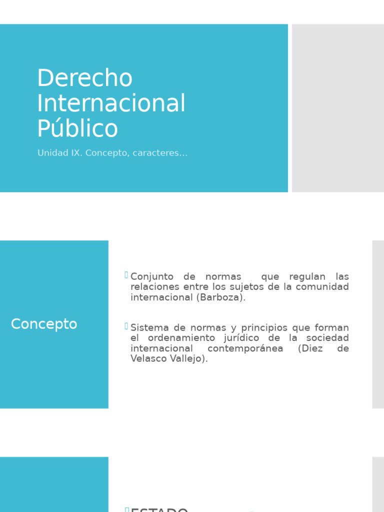 Clase Concepto, Caracteres | PDF