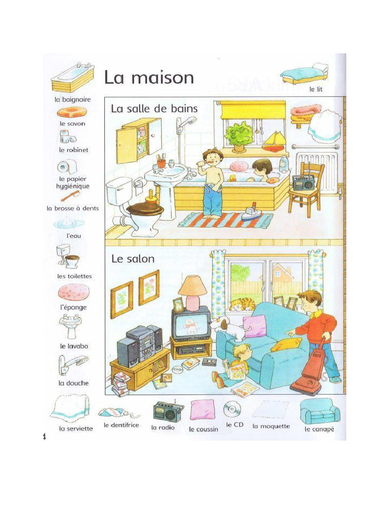 Images Vocabulaire La Maison Pdf
