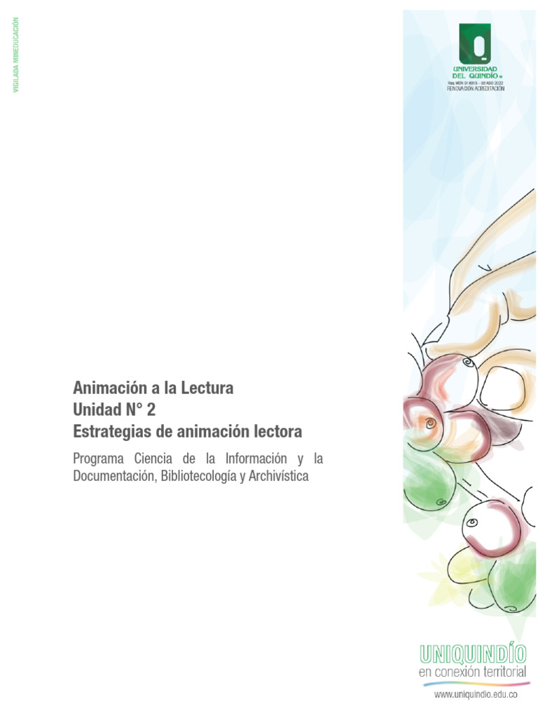 Contenidos Unidad 2 - Animacion A La Lectura | PDF