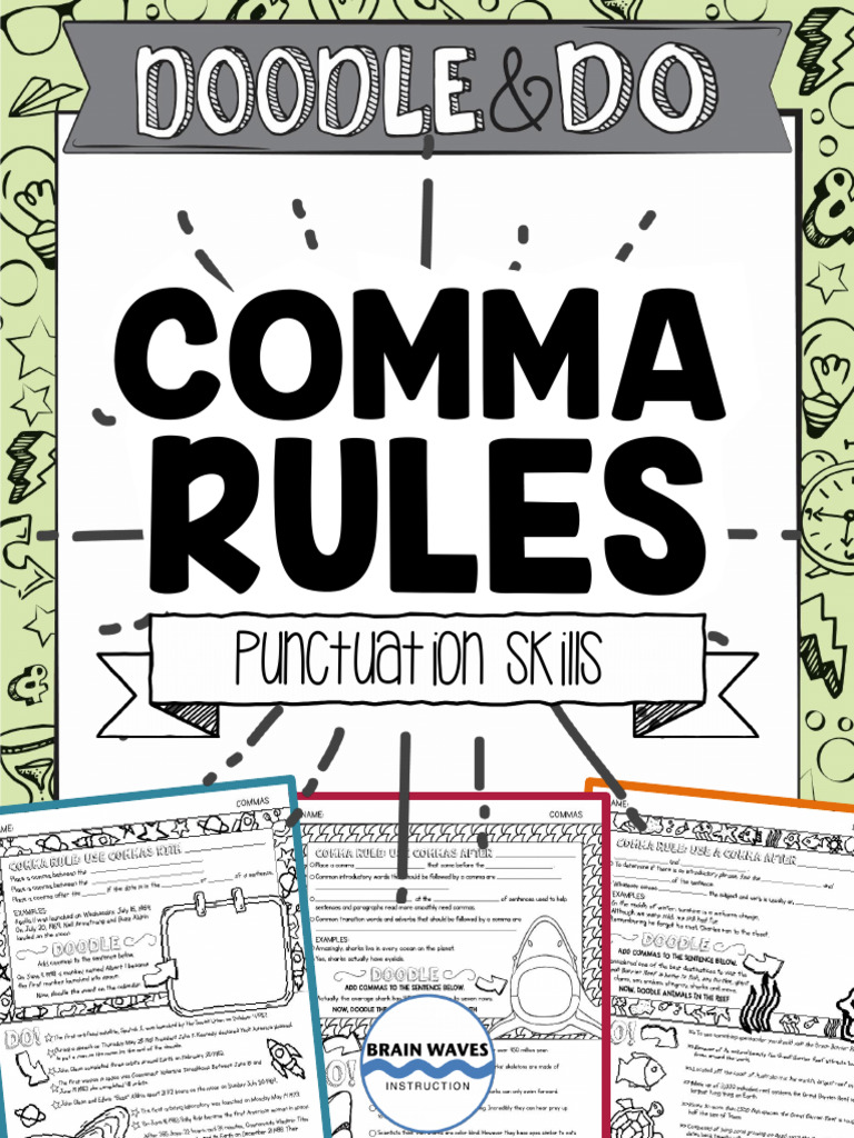 Comma: Rules | PDF