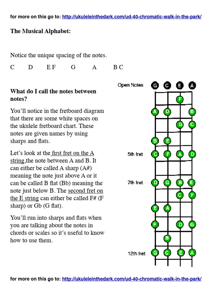 Ukulele Fretboard 2 | PDF | Art