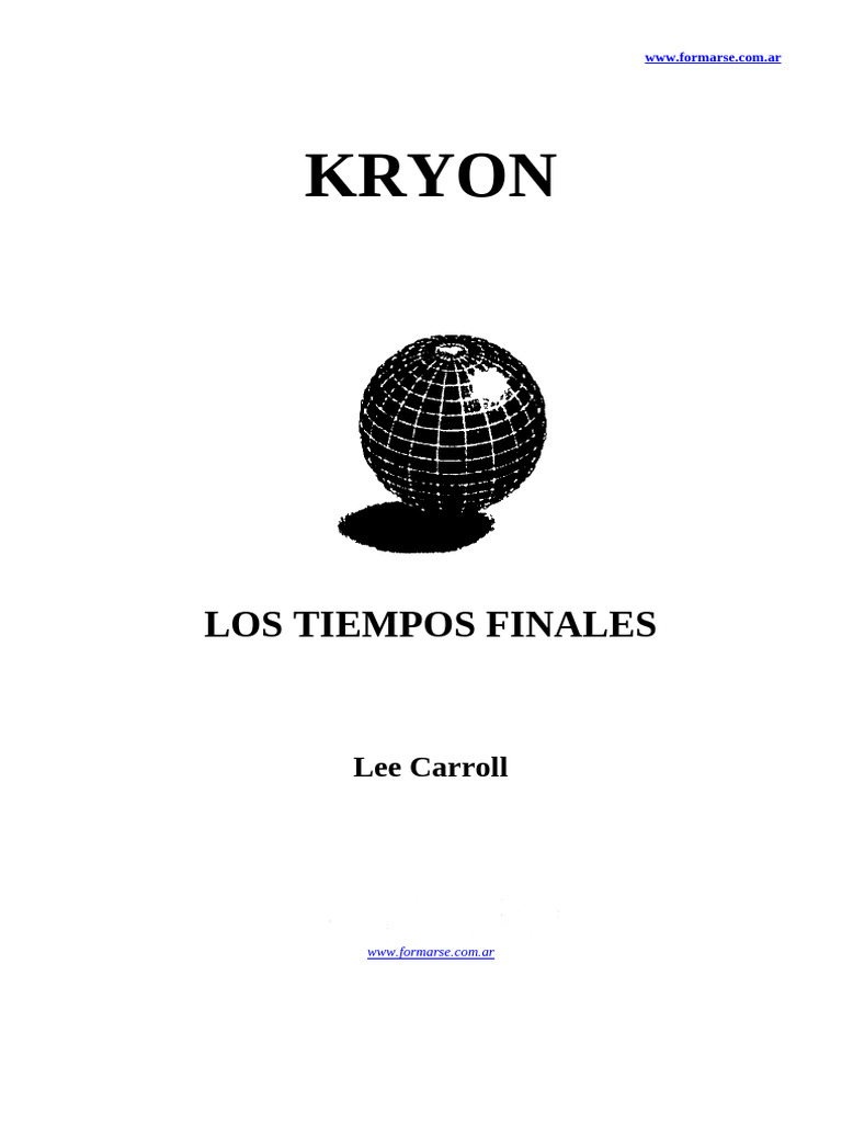 Kryon 1 | PDF