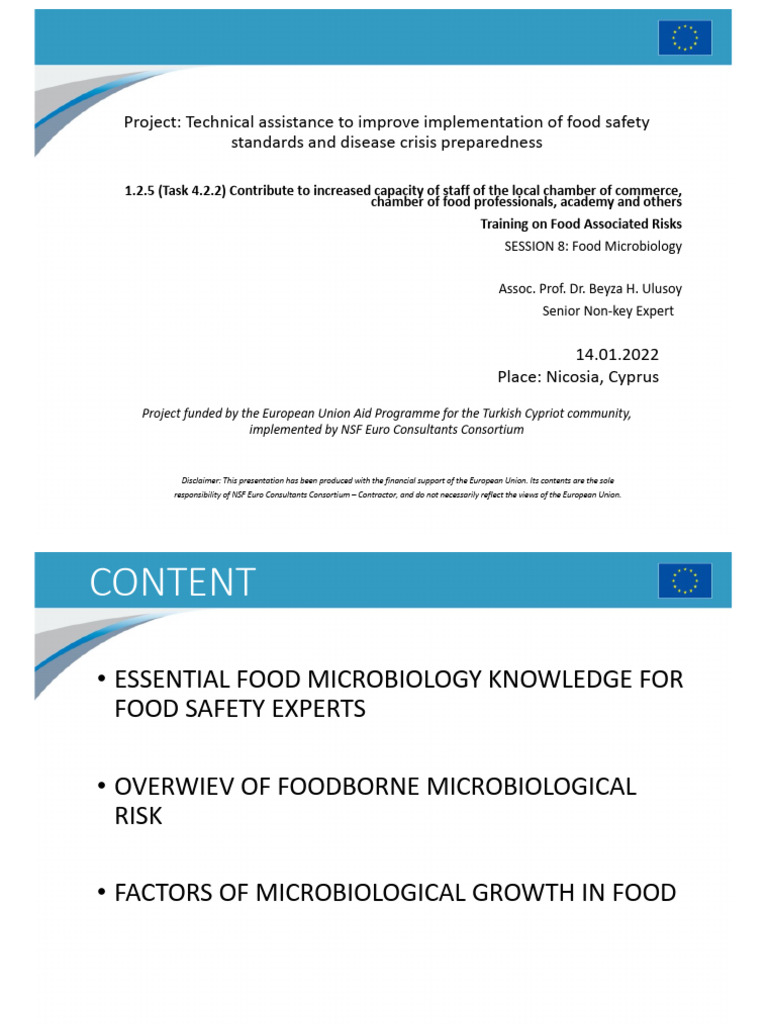 Food Microbiology | PDF