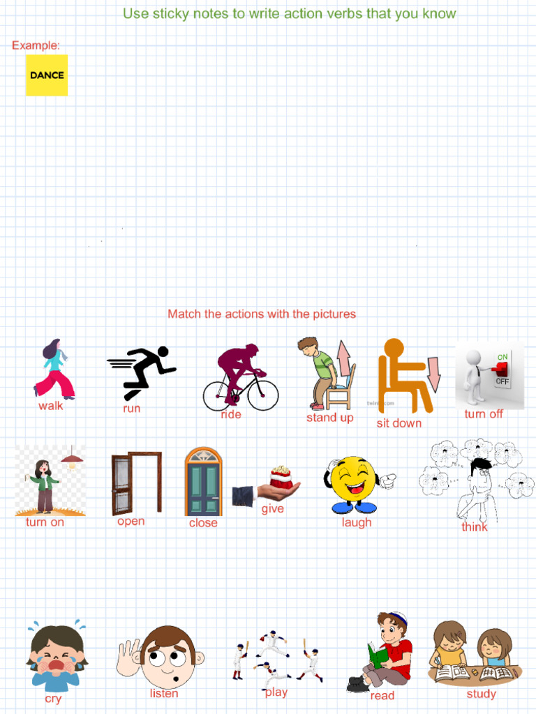 Simple Present ACTION VERBS | PDF