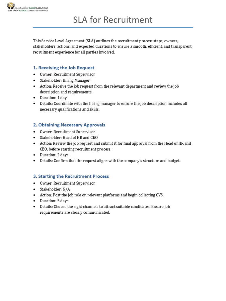 SLA Recruitment Process 2024 | PDF | Recruitment | Career & Growth