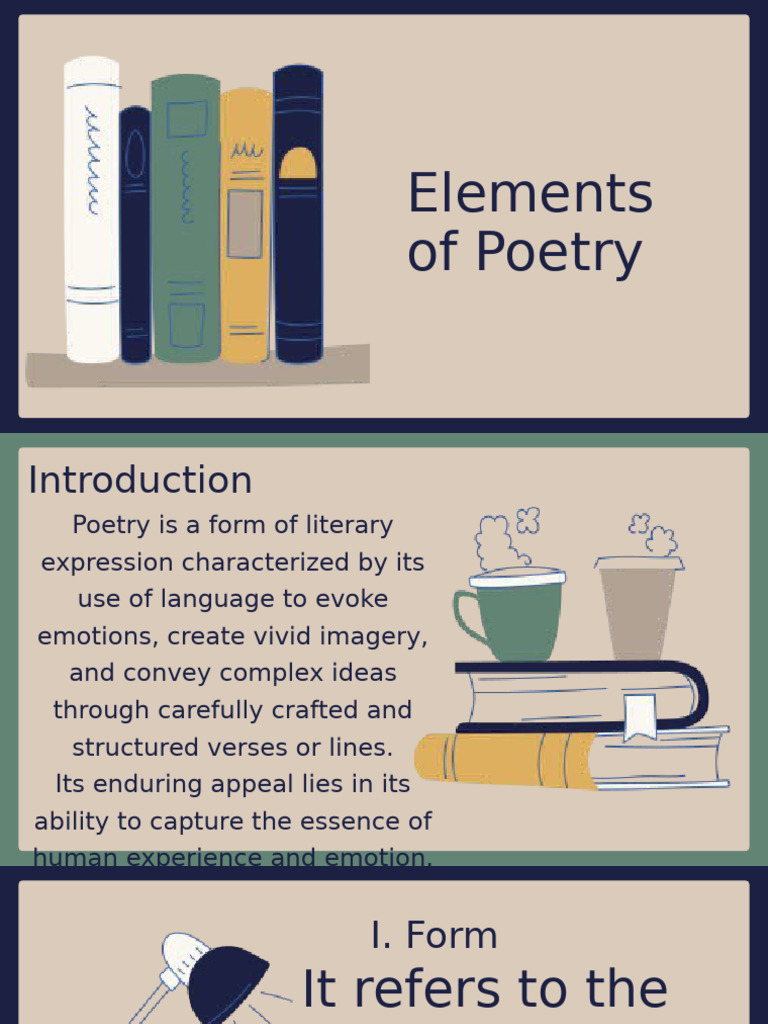 Elements of Poetry | PDF