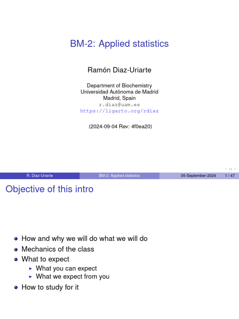 BM2 Introduction | PDF