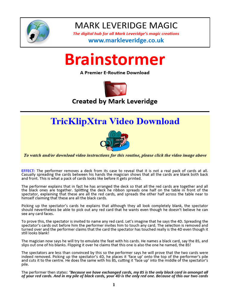 Brainstormer 27856 | PDF